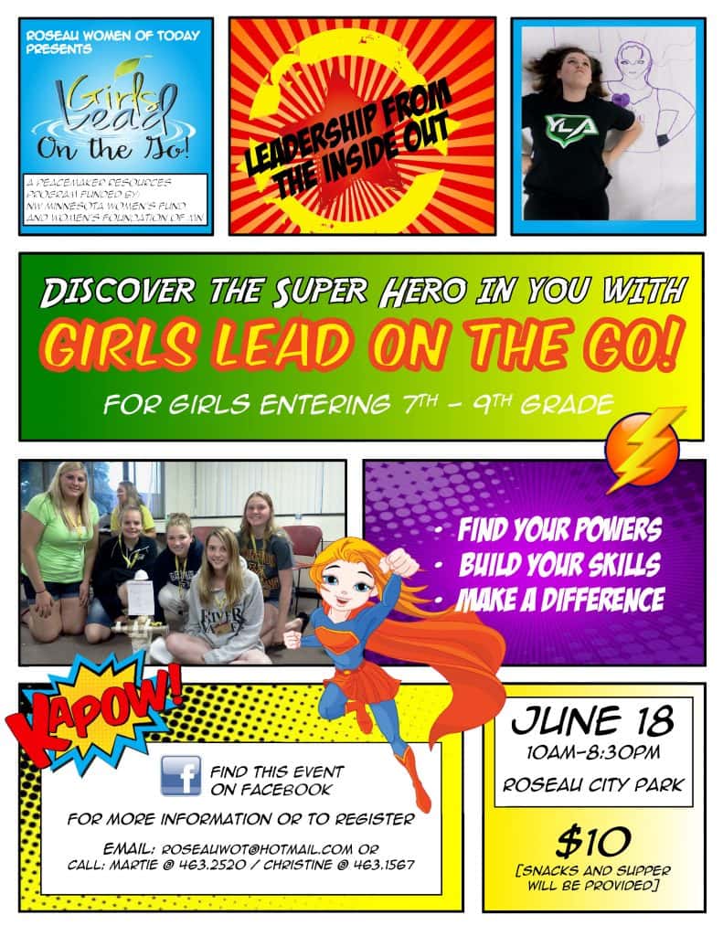 2016 GLG - flyer school - Go Explore Roseau, Minnesota