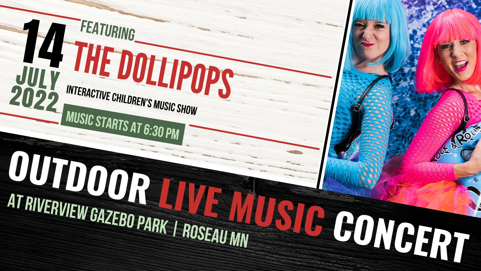 Roseau Gazebo Night 2022 | The Dollipops - Go Explore Roseau, Minnesota