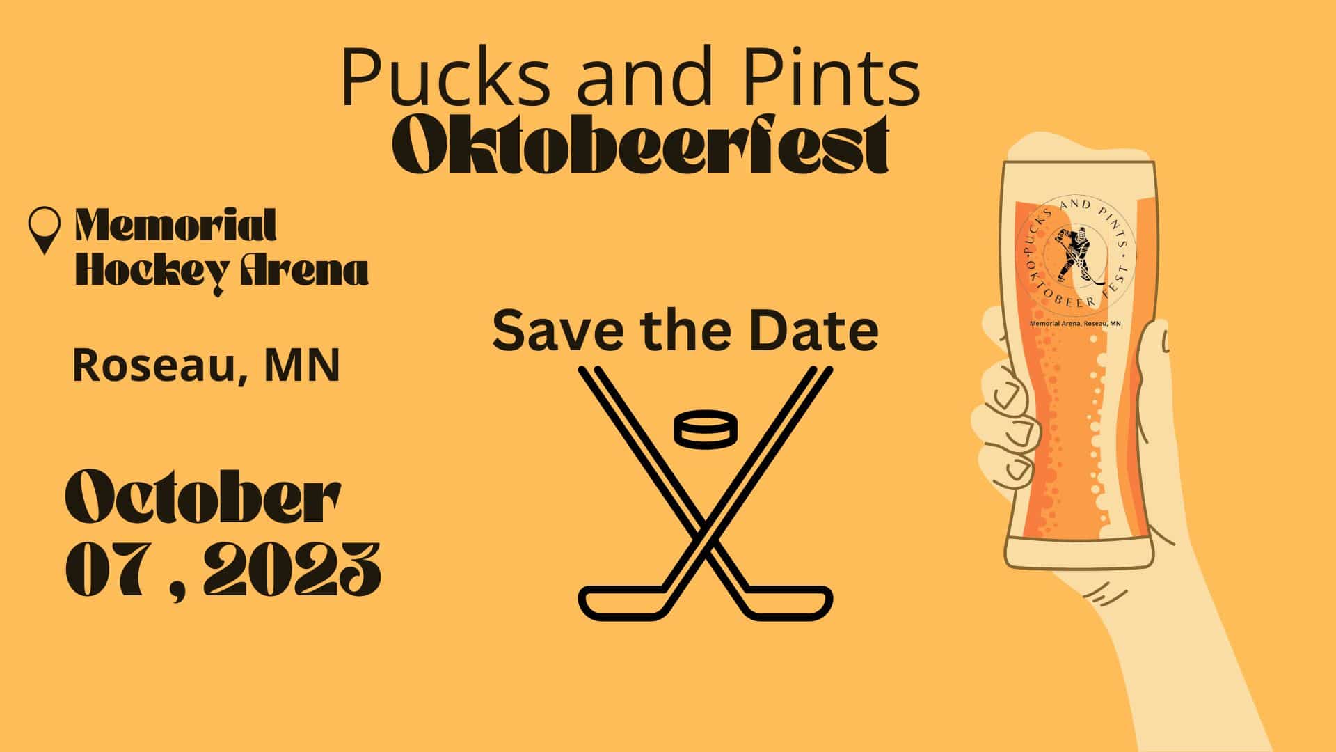 Pucks and Pints OktoBEERfest - Go Explore Roseau, Minnesota