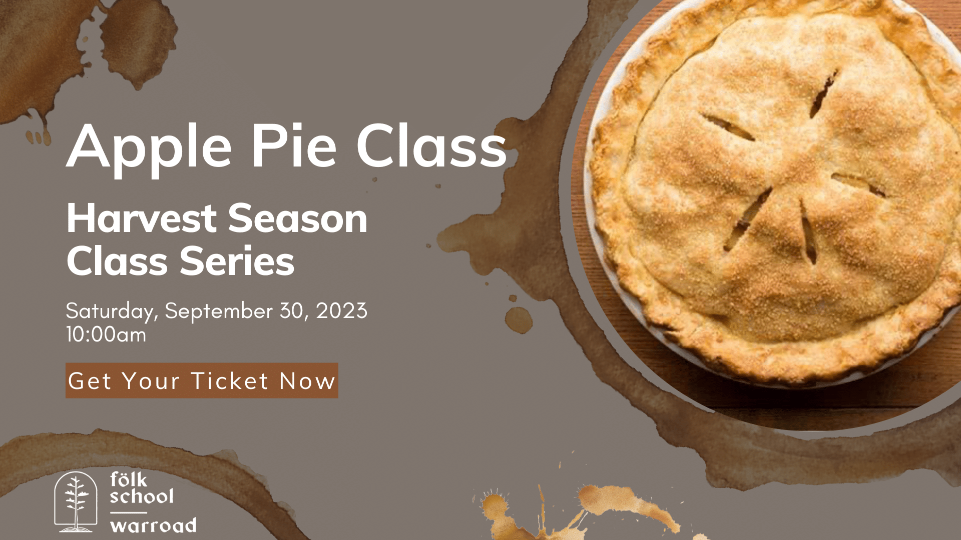 Apple Pie Class - FSW Harvest Season Class Series - Go Explore Roseau ...