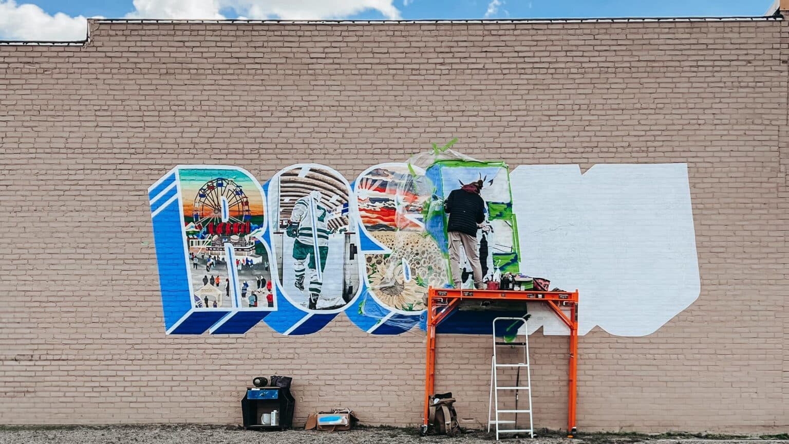 Legacy of Chief Cobiness Reflected in Roseau Mural